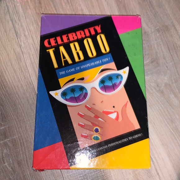Herschel Supply Company | Games | Celebrity Taboo Family Board Game ...